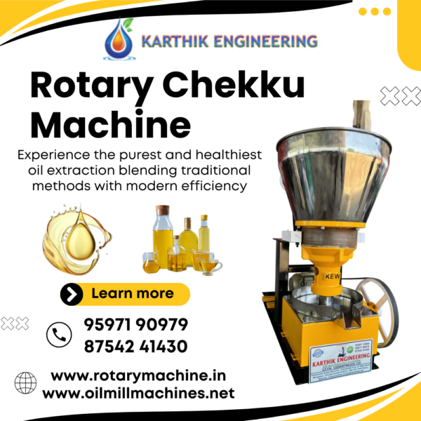 Karthik Engineering | Rotary Chekku Machine Manufacturer