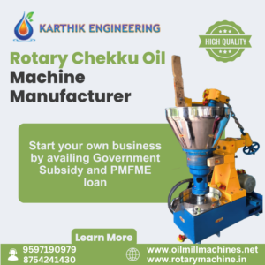 Karthik Engineering | Rotary Chekku Machine Manufacturer